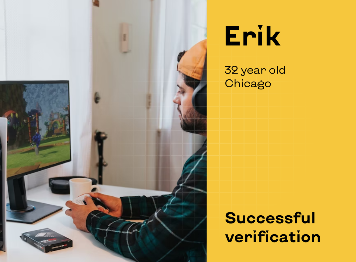 Gaming - Identity Verification at Allpass.ai